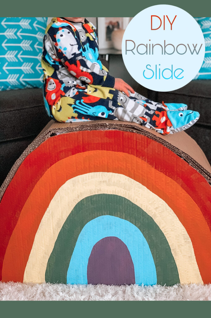 DIY Rainbow Slide For Kids - CraftMonsterz