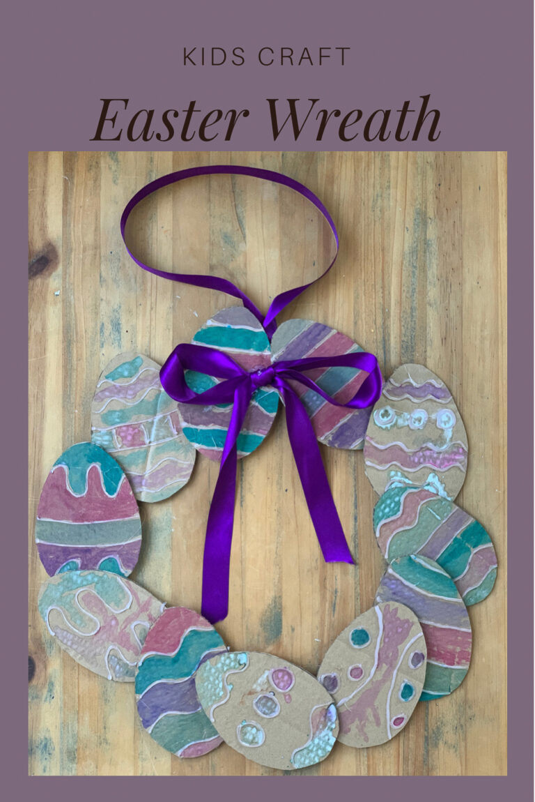 Kids Easter Wreath - CraftMonsterz