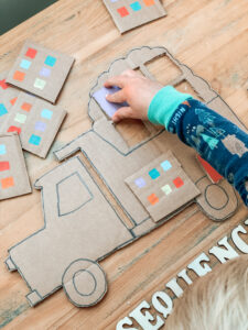 Sequencing Construction Truck - CraftMonsterz