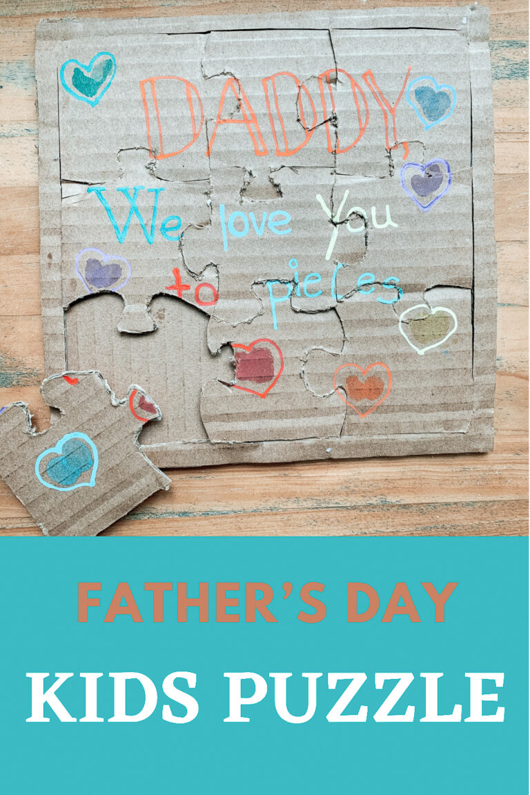 DIY Father’s Day Puzzle - CraftMonsterz