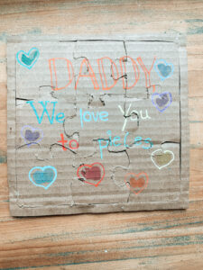 DIY Father’s Day Puzzle - CraftMonsterz